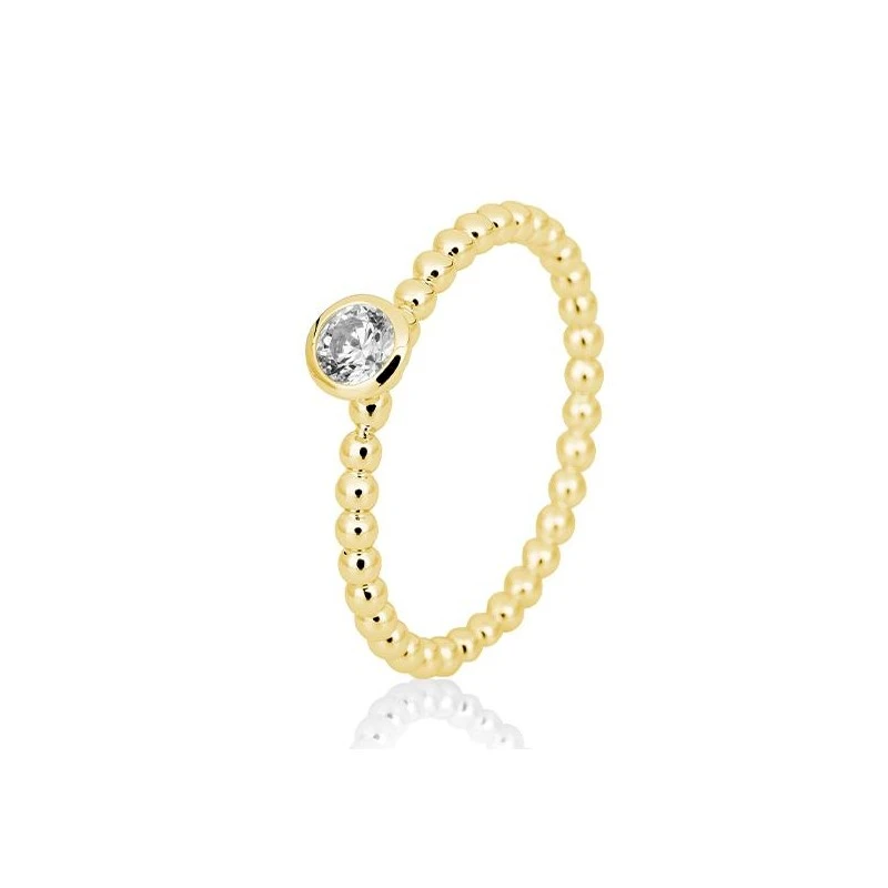 Breuning Verlobungsring in 585 Gelbgold Kugelring - Trauringe und Verlobungsringe in Schorndorf